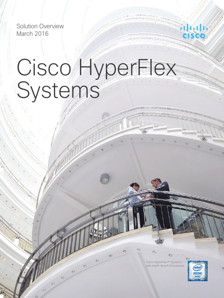 Cisco Hyperflex Solution Overview | PDF | Computer Network | Computer Data Storage