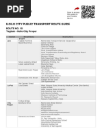 James Bus Line Schedule & Contacts | PDF | Bus | Bus Transport