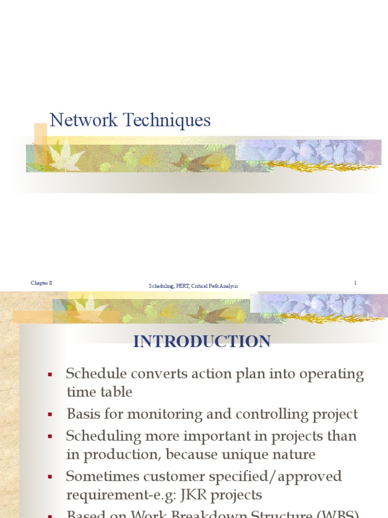 Advanced Network Techniques | PDF