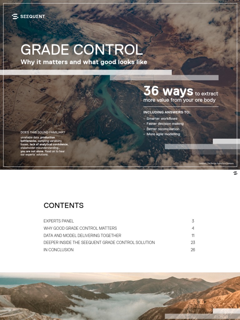 EN-Grade-Control-eBook-V2 | PDF | Mining | Machine Learning