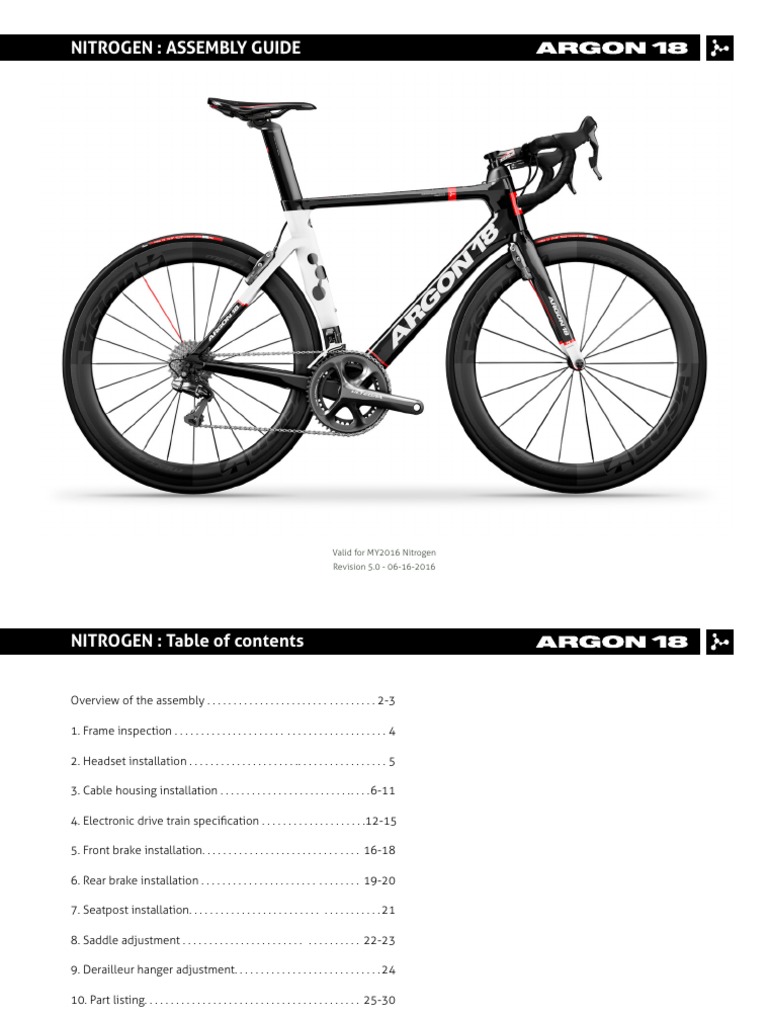 Nitrogen Assemblyguide en 8 | PDF