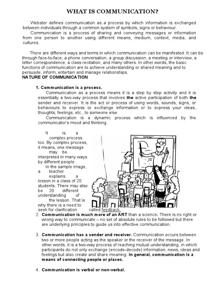 ORAL COM HAND OUTS (Midterm Exam) | PDF | Communication | Nonverbal Communication