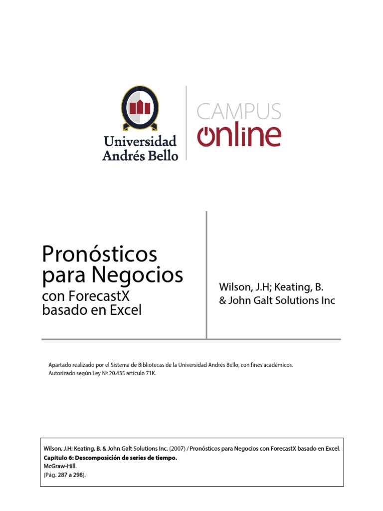 IAEC403 S11 1 L1 Descomposición de Series de Tiempo | PDF