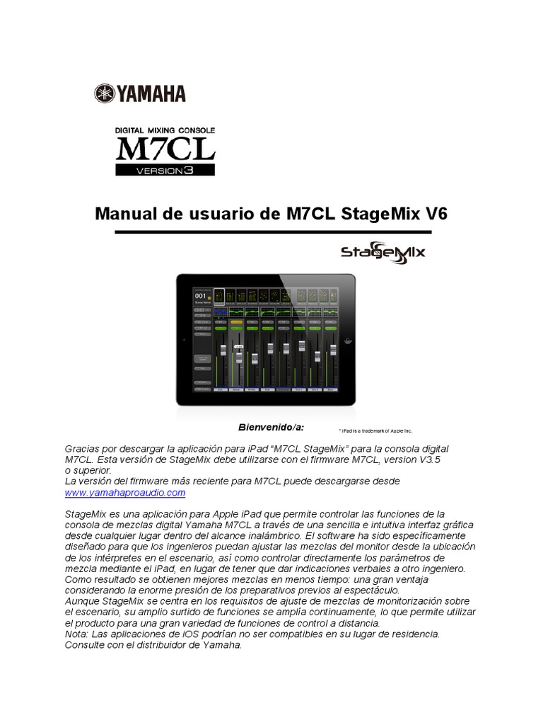 m7cl Stagemix Es Ug v6 A0 | PDF | Dirección IP | Punto de acceso ...