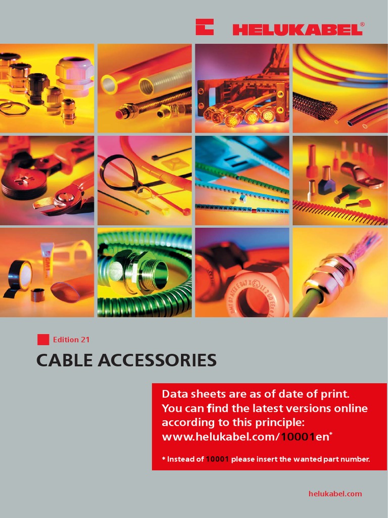 CA Catalogue Cable Accessories en | Download Free PDF | Electrical ...