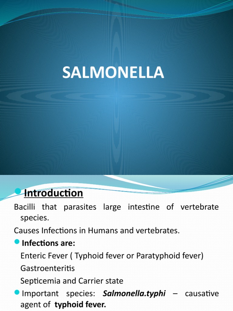Salmonella | Download Free PDF | Salmonella | Lymphatic System