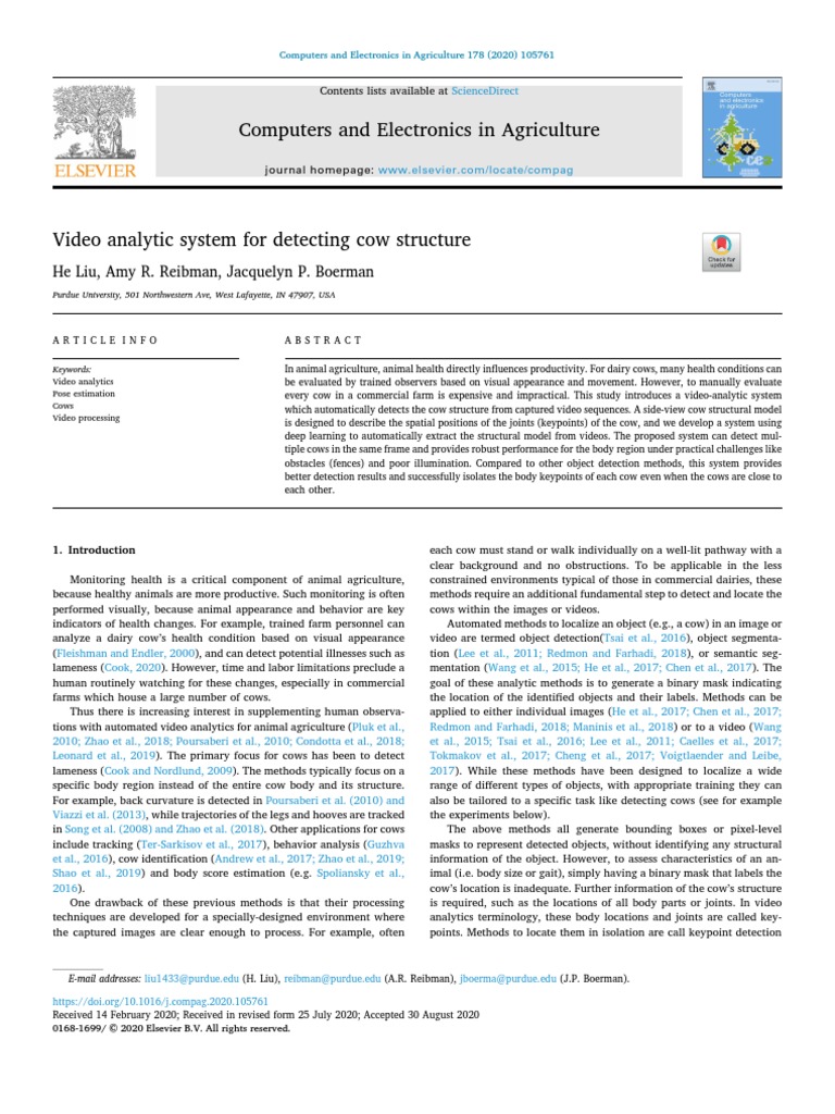 He Cow 20 Pdf Image Segmentation