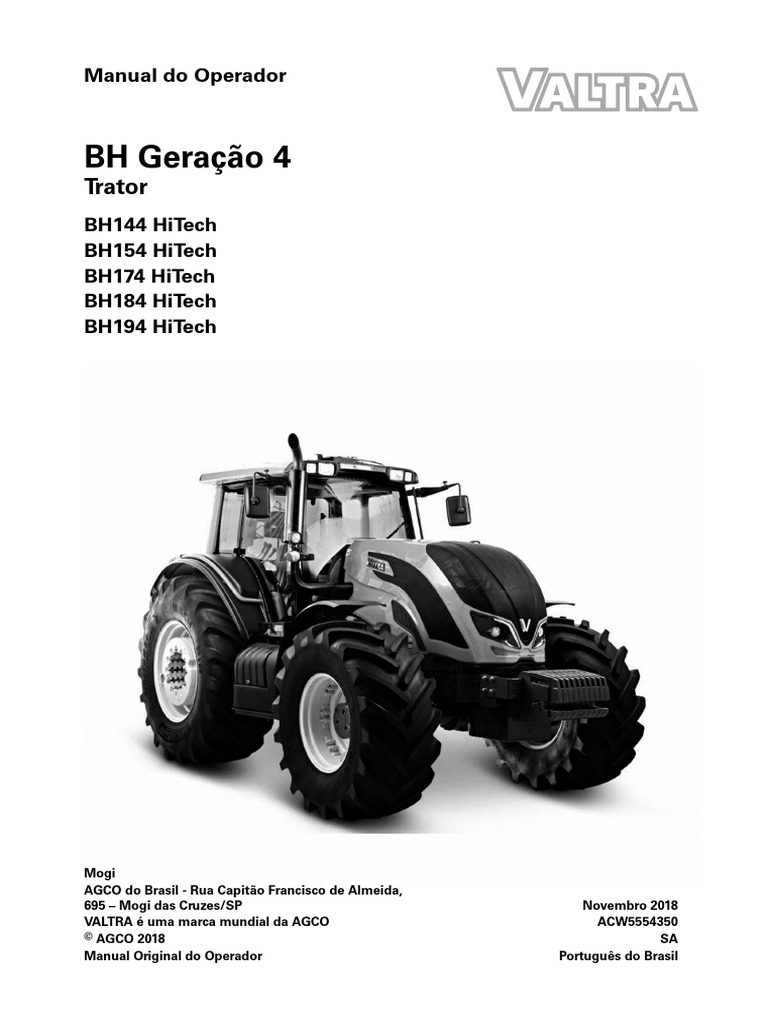 VALTRA ACW5554350 Preview | PDF | Trator | Motores