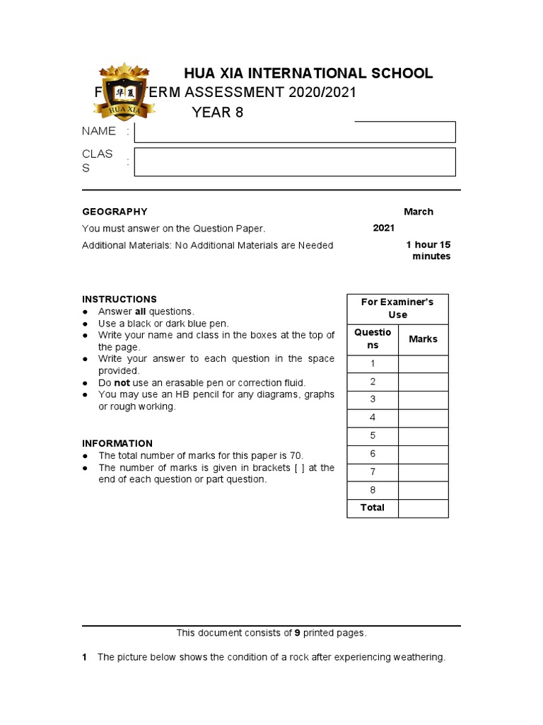 Geography Cambridge Year 8 Collins | PDF | Greenhouse Effect | Natural ...