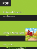 Animal Farm CH 1 Characters Details | PDF