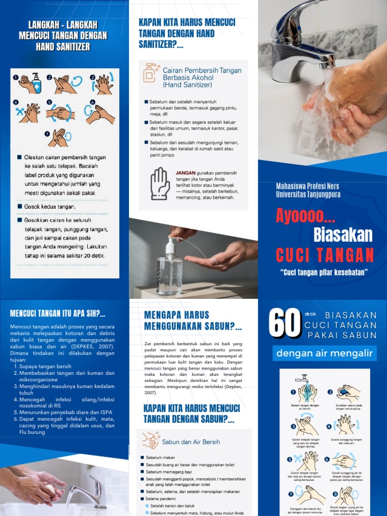 Leaflet Cuci Tangan | PDF