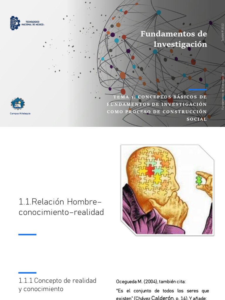 REM - 02 - 01 Relación Hombre-Conocimiento-Realidad | PDF | Realidad | Conocimiento