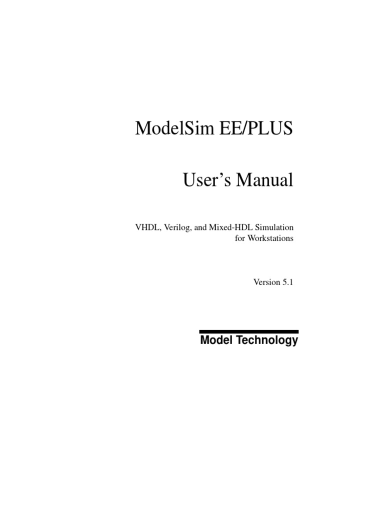 Modelsim Tutorial | PDF | Window (Computing) | Menu (Computing)
