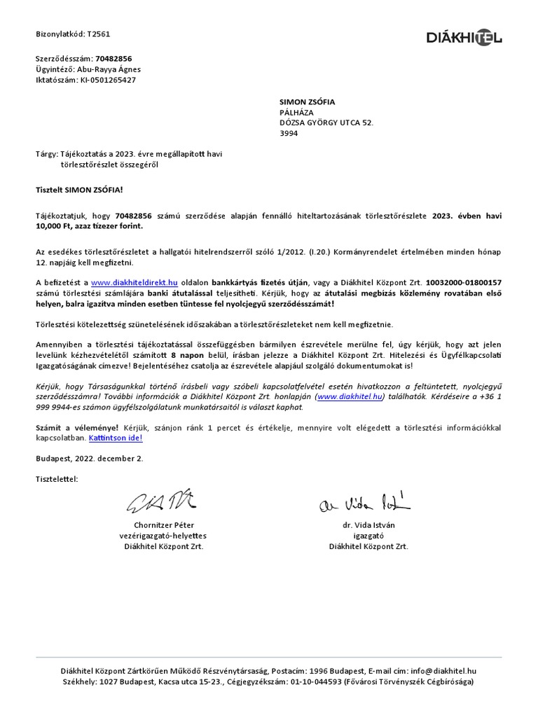 Simon Zsófia: WWW - Diakhiteldirekt.hu | PDF