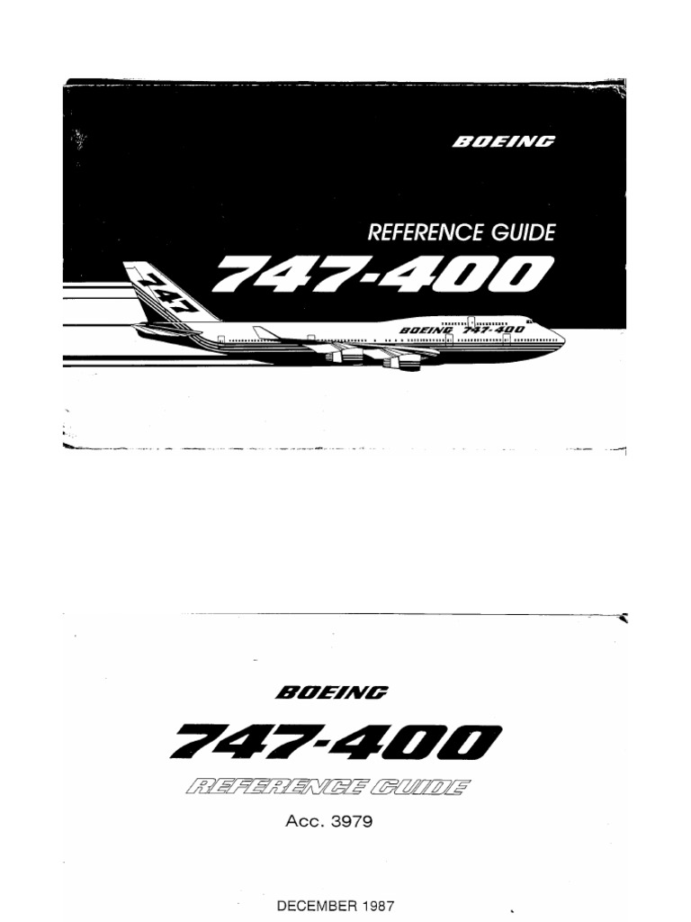 Boeing 747-400 | PDF