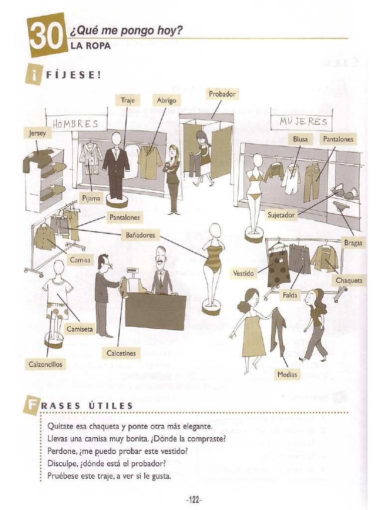 00 Ropa Ejercicios | PDF