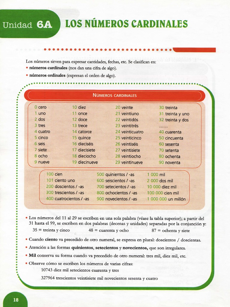 Los Números | PDF