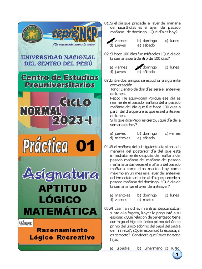 Apt. Log. Mat 01 CN | PDF