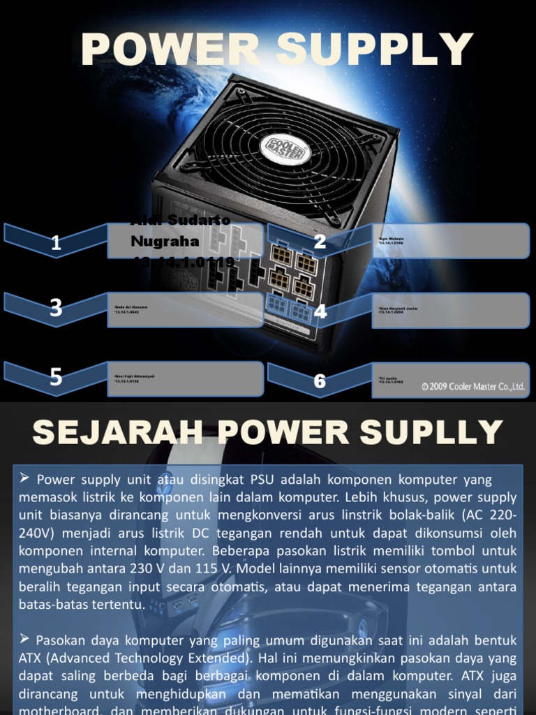 Dokumen - Tips Presentasi Power Supply | PDF