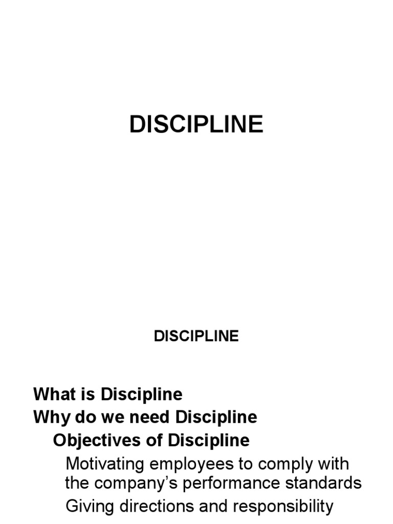 DISCIPLINE-Preventive & Corrective I | PDF | Disciplines | Tribunal