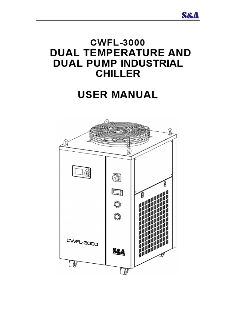 Instruktsiya Dlya Eksplua II Chillera CWFL 3000 | PDF | Menu (Computing ...