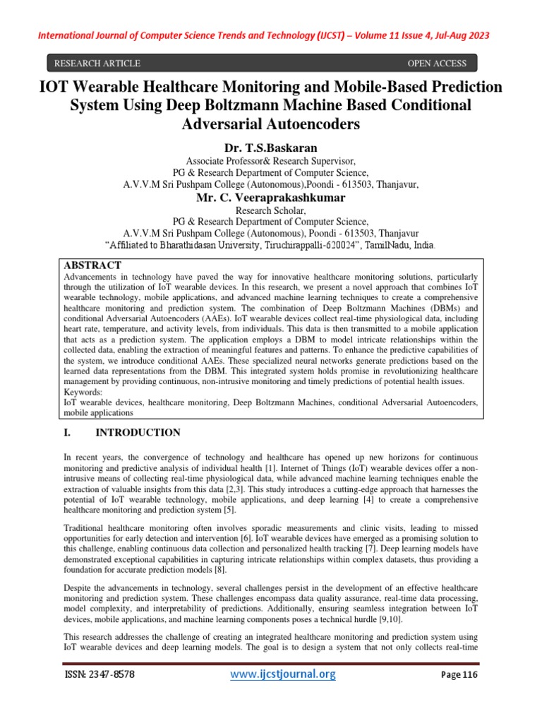 (IJCST-V11I4P17) :dr. T.S.Baskaran, Mr. C. Veeraprakashkumar | PDF