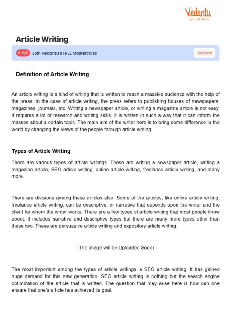 Article Writing | PDF