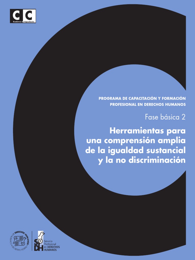 Herramientas para Una Comprensión Amplia de La Igualdad Sustancial y La No Discriminación | PDF ...