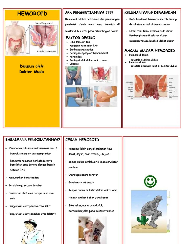 Leaflet Hemoroid | PDF