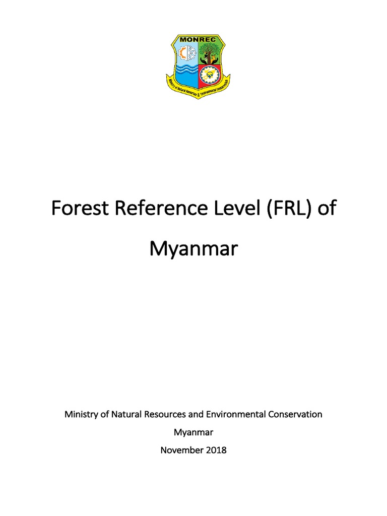 FRL Revised-Myanmar FRL Submission To Unfccc Webposted | PDF | Reducing ...