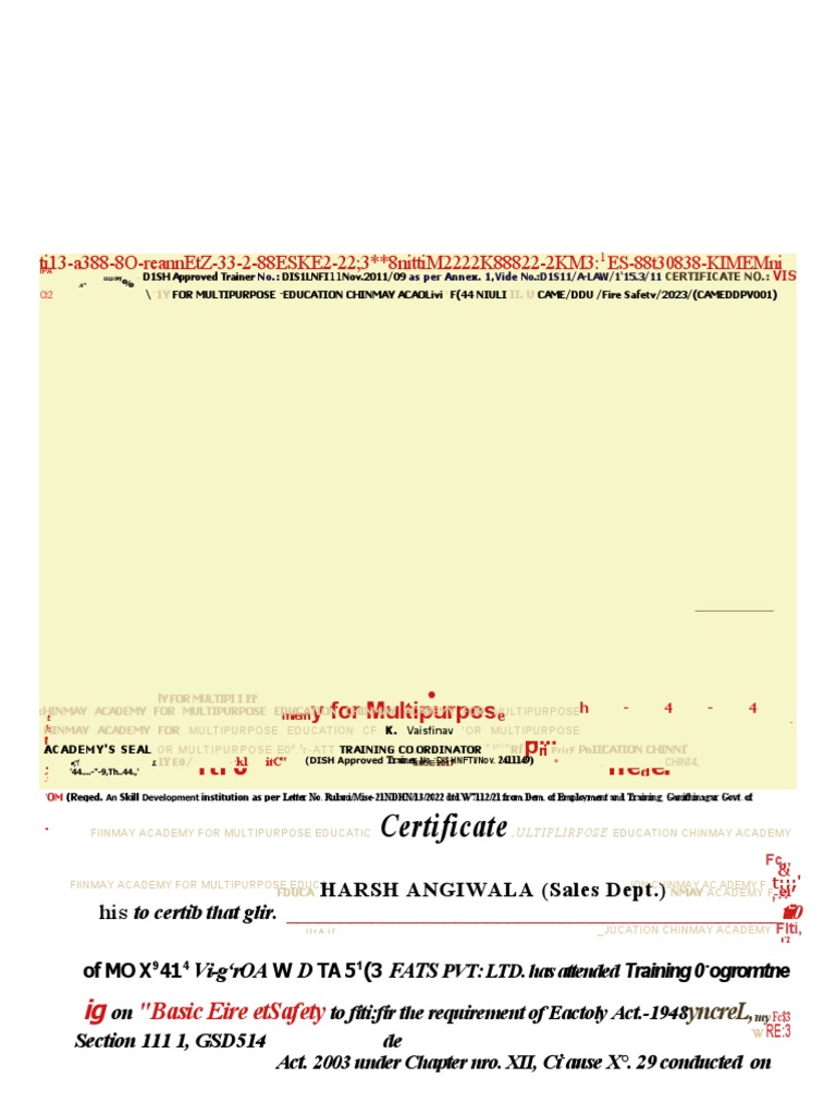 Dharmanandan Diamonds PVT - Certificates-1 | PDF