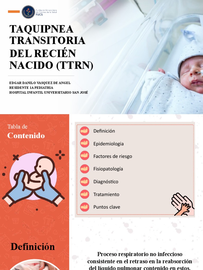Taquipnea Transitoria Del Recien Nacido | PDF | Especialidades Medicas ...