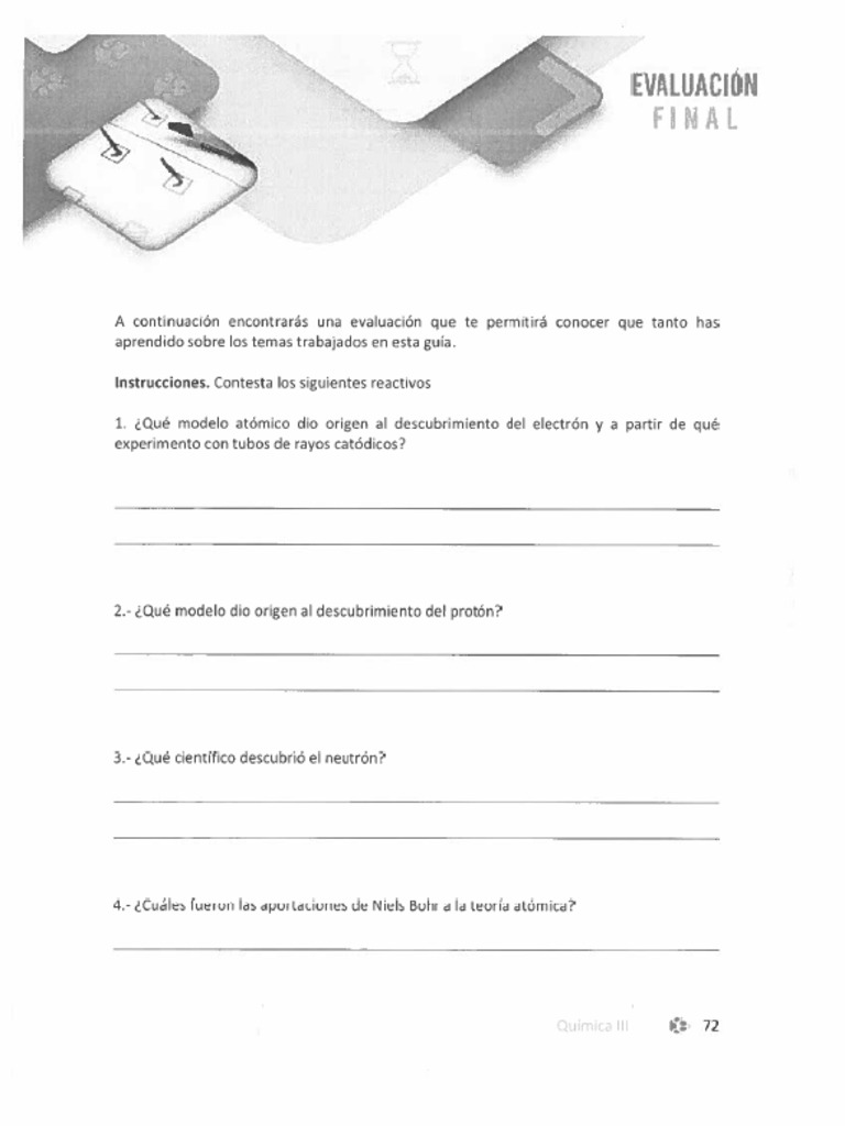 Evaluacion Final Quimica III | PDF