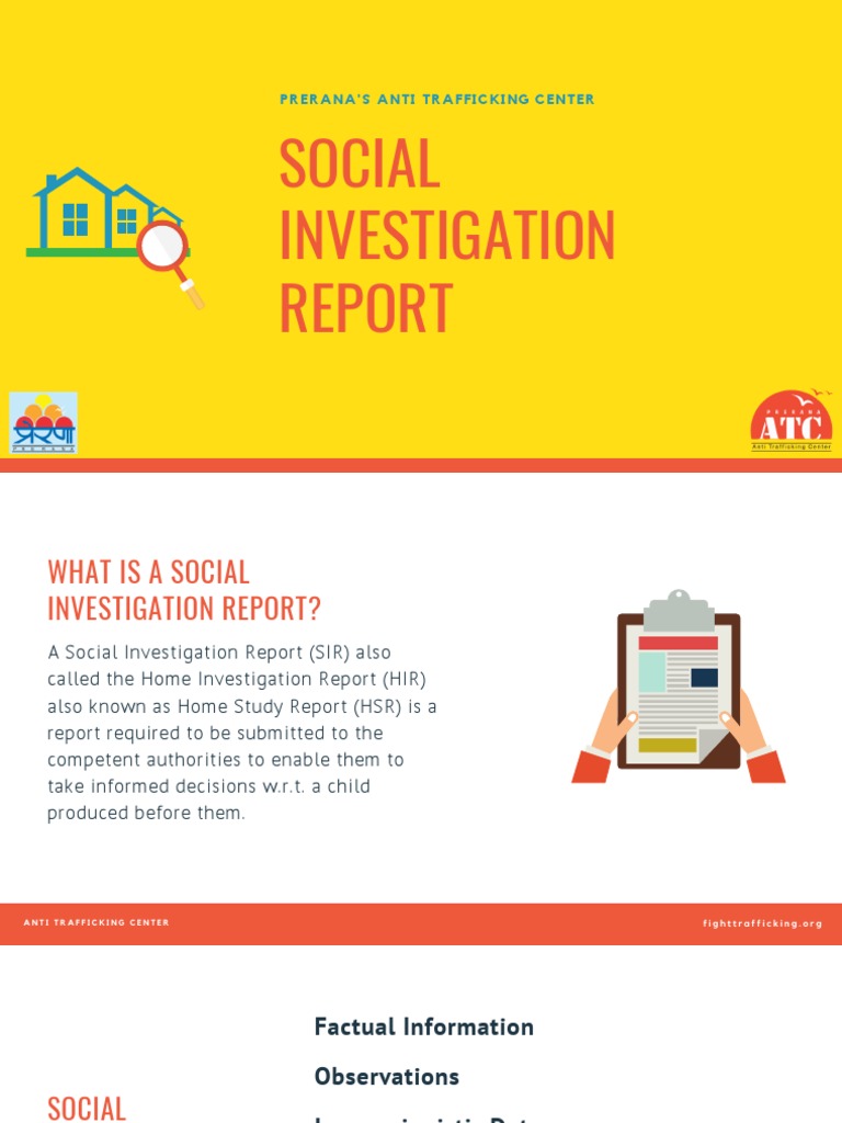 Social Investigation Report | PDF