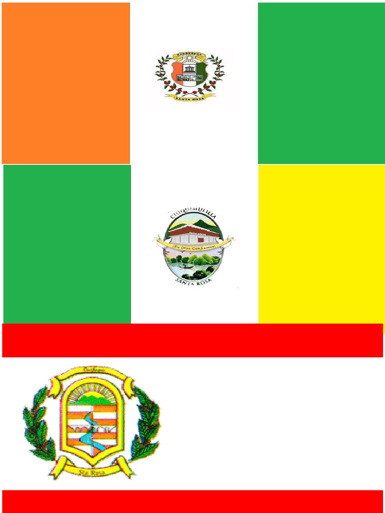 Banderas y Mapa Politico de Santa Rosa | PDF