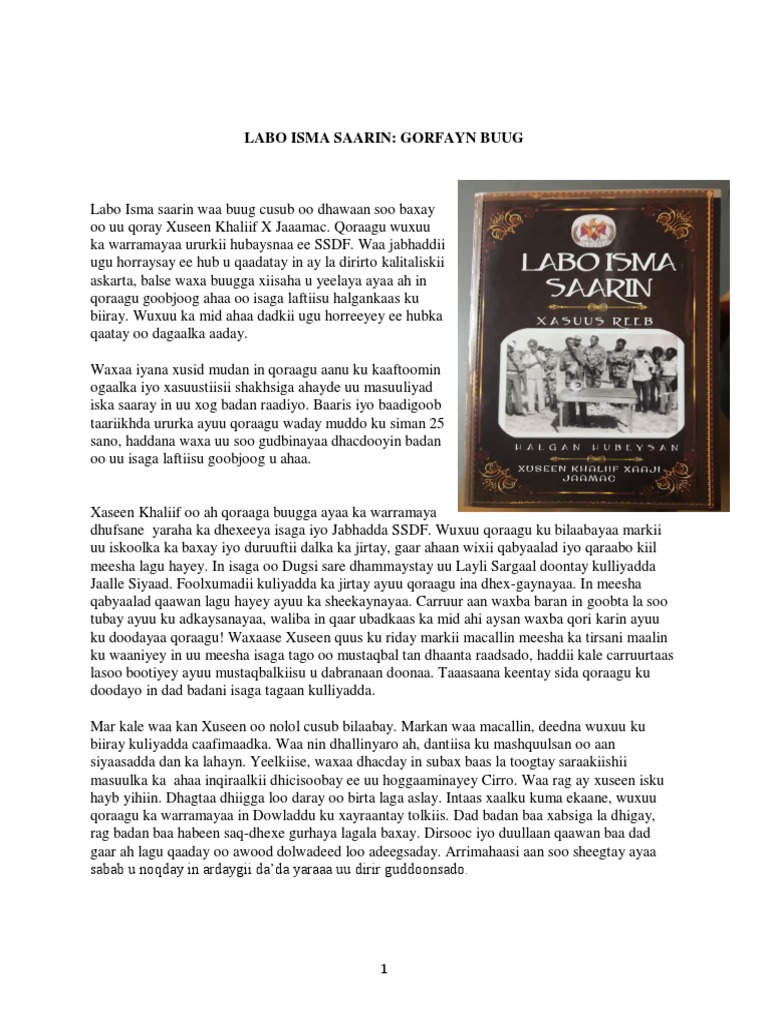 Labo Isma Saarin | PDF