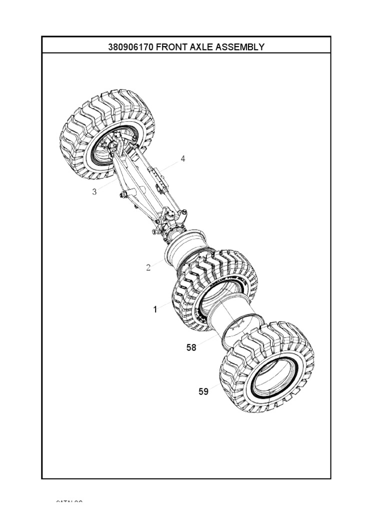New Grader GR165 Front Axle | PDF | Axle | Automotive Technologies