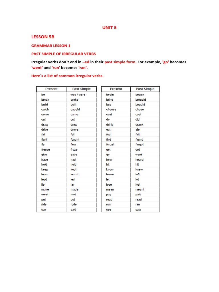 Unit 5 Lesson 5B Level 6-7 | PDF | Language Mechanics | Semantic Units