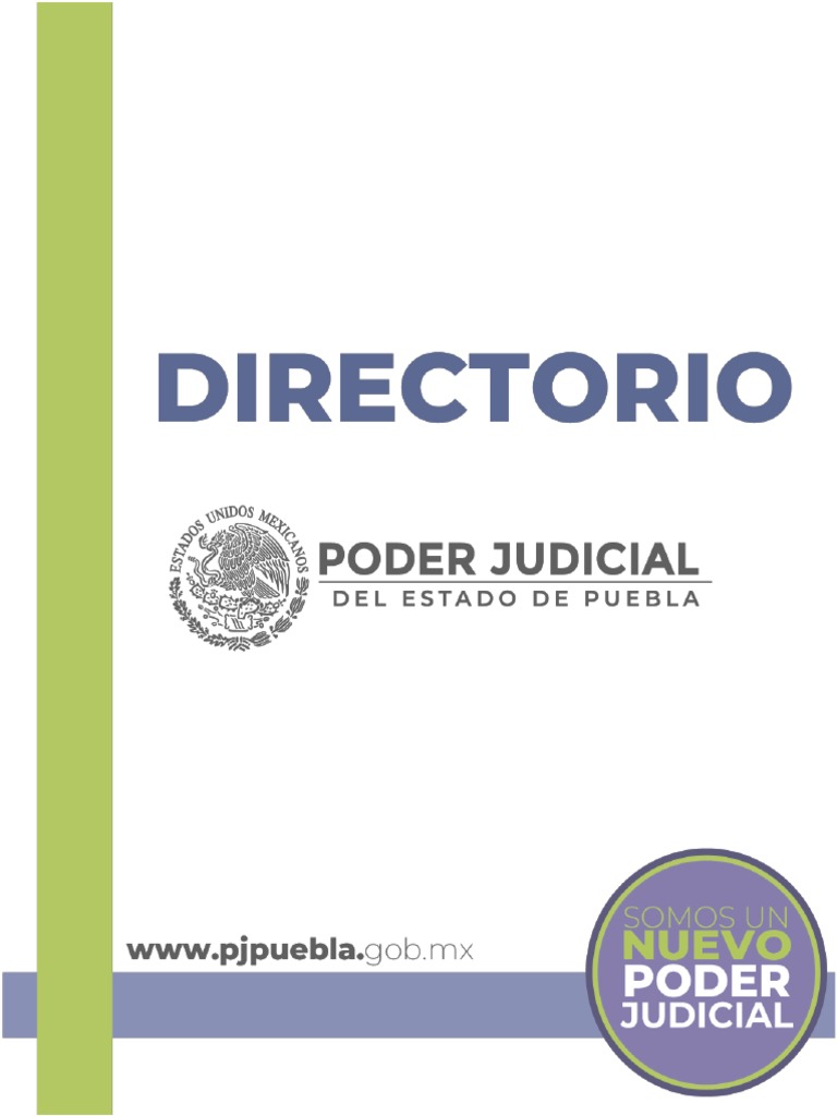 Directorio PJEP | PDF | Judicaturas | Instituciones gubernamentales