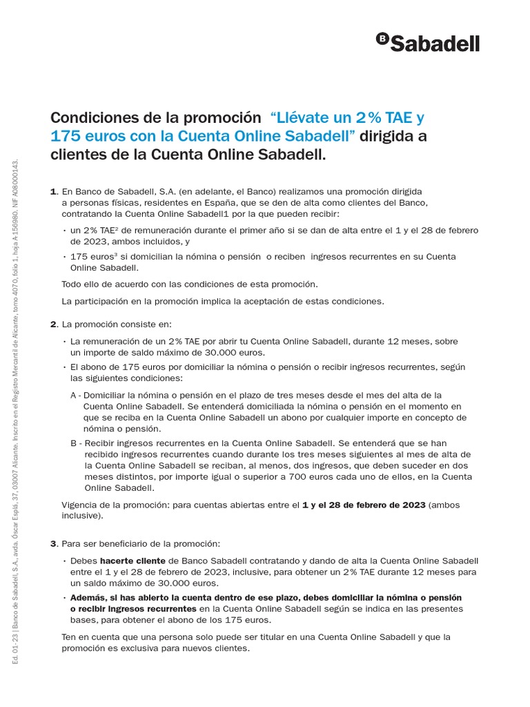 Sabadell | PDF | Economias