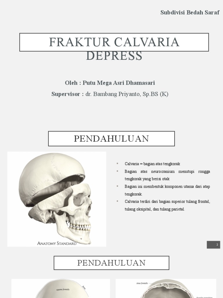 Fraktur Calvaria Depress | PDF