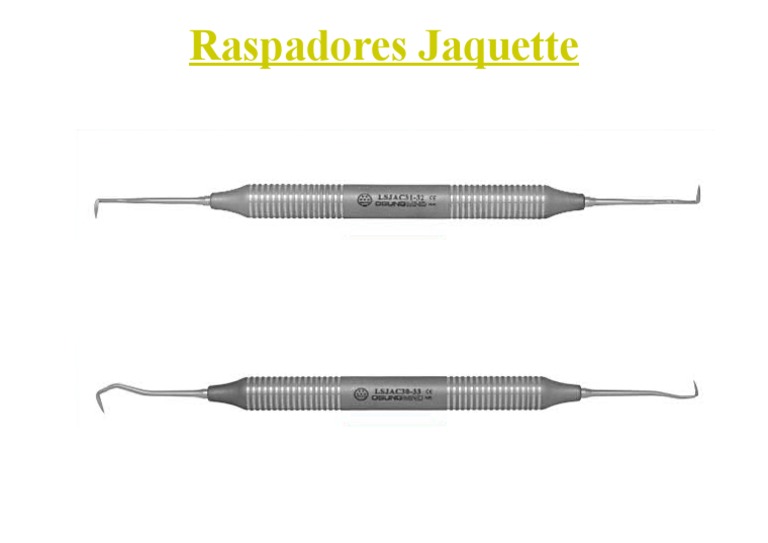 Raspadores Jaquette | PDF