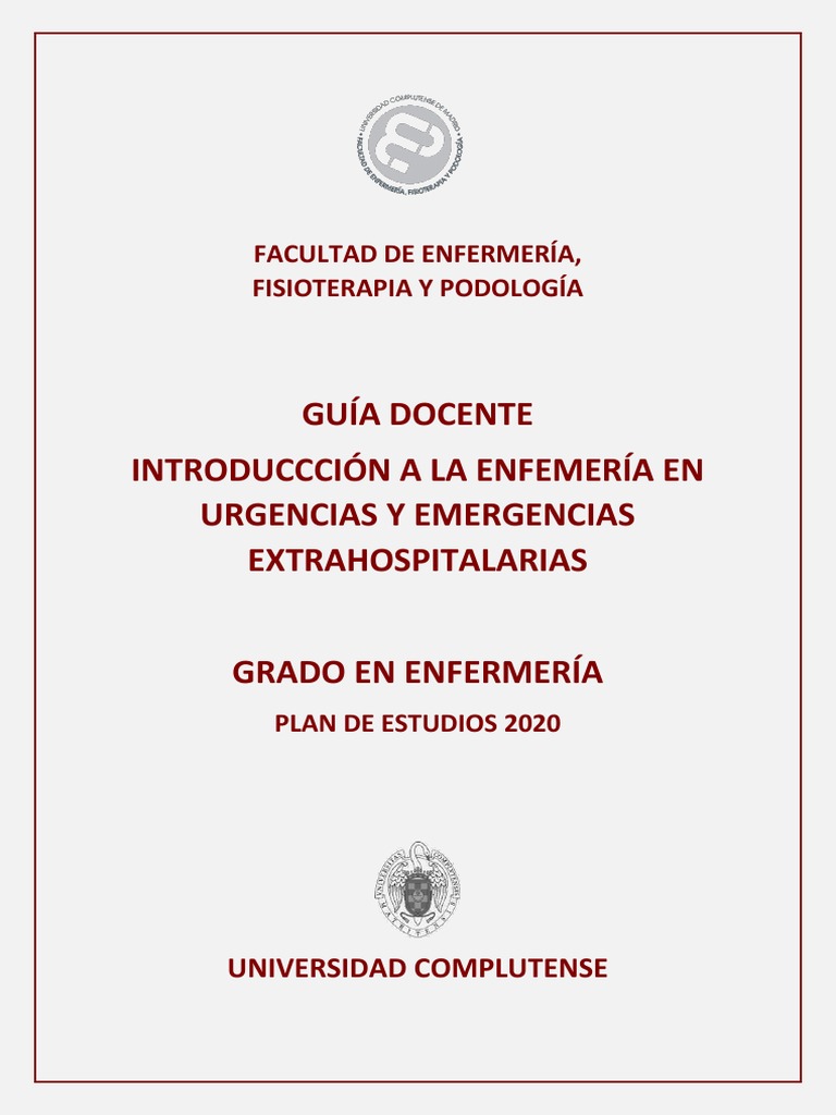 Introducciã N A La Enfermerã A de Urgencias y Emergencias ... Introducciã N A La Enfermerã A de Urgencias y Emergencias ...
