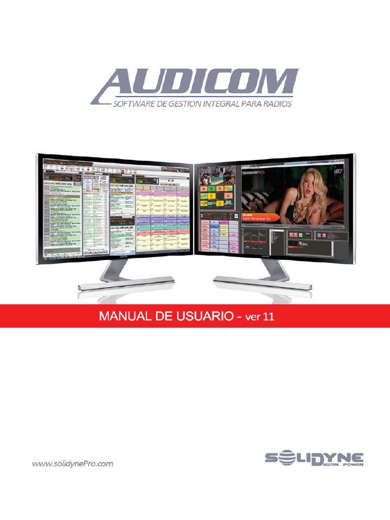 Manual de Software AUDICOM | PDF | Archivo de computadora | Hardware de ...