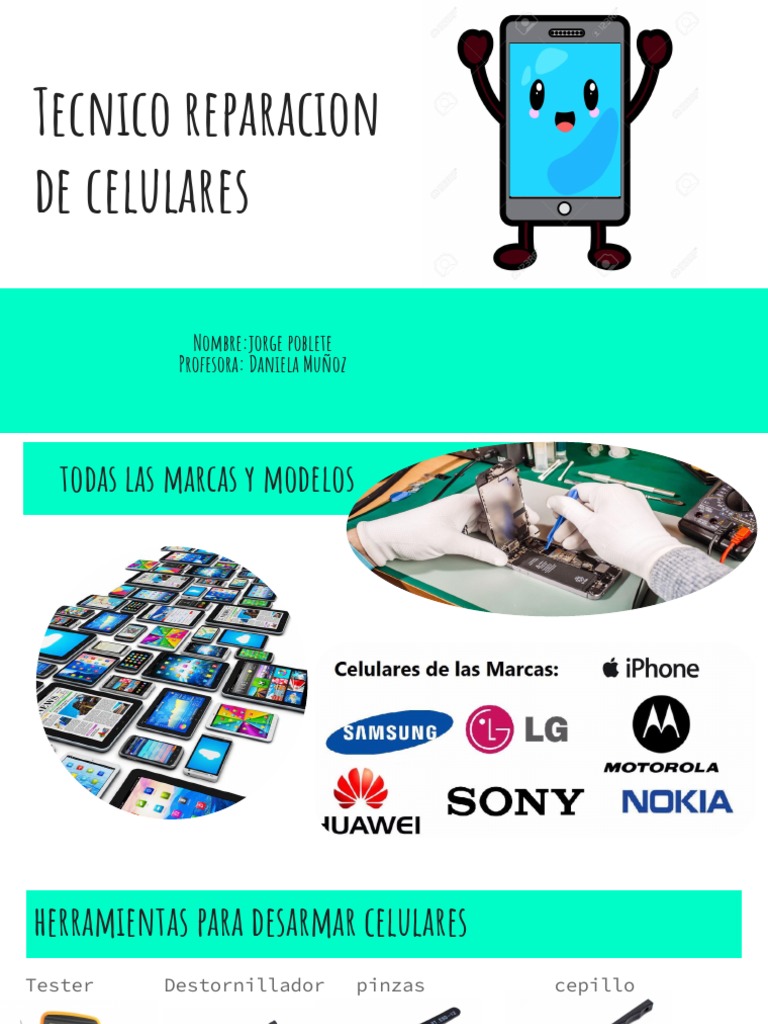 Presentación Tecnico Reparacion Celular | PDF