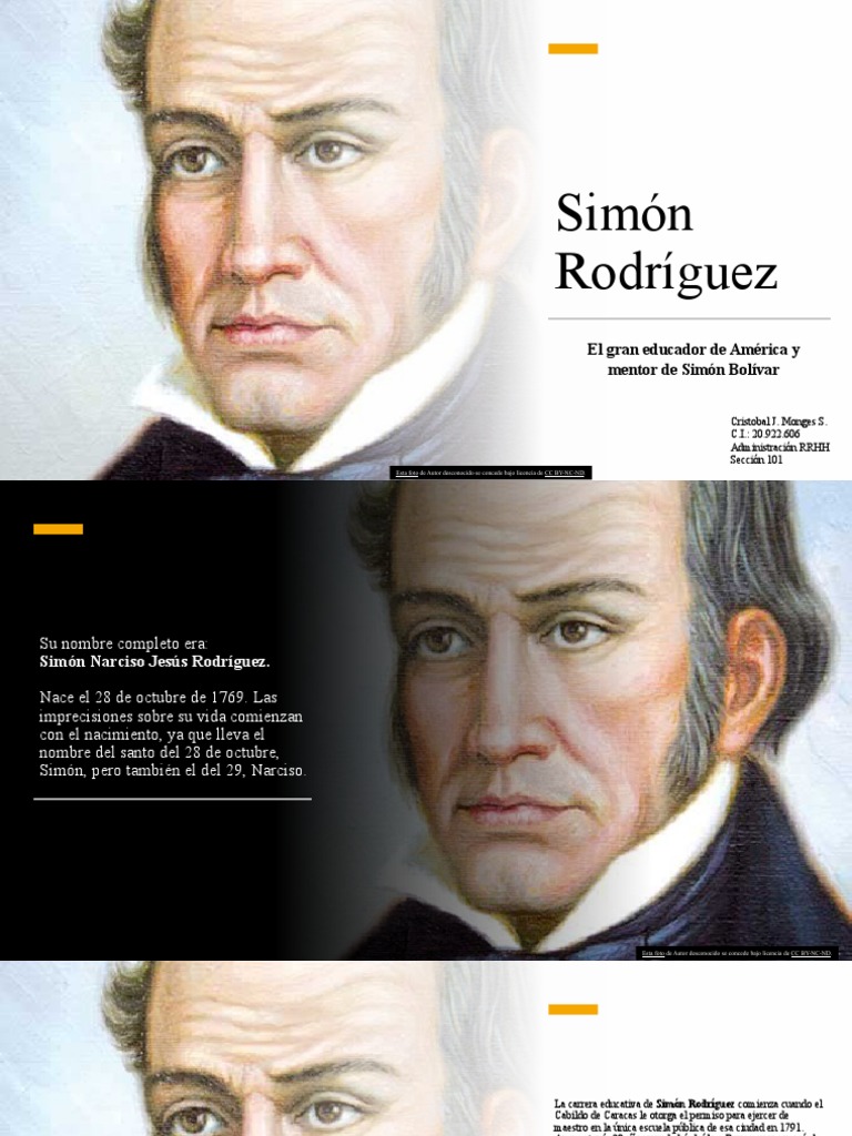 Biografia de Simon Rodriguez | PDF