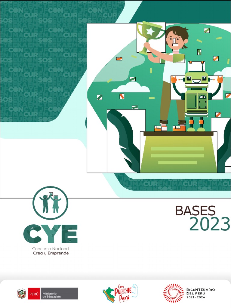 Bases Cye 2023 | PDF | Iniciativa empresarial | Educación Secundaria