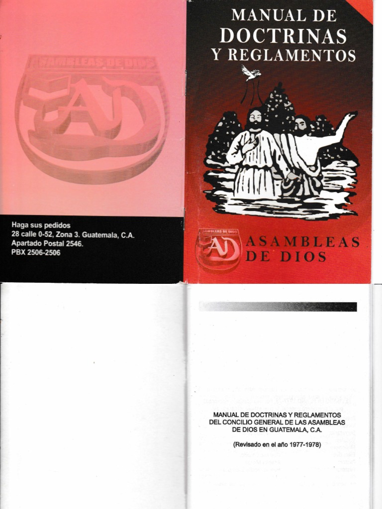 Manual de Doctrinas y Reglamentos A.D. | PDF | Cristo (título) | Salvación