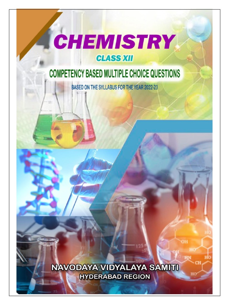 Class Xii Chemistry Mcqs Final | PDF | Reaction Rate | Transition Metals