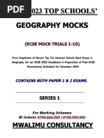 Geo Pp1 Kcse 2025 Top Prediction Cycles | PDF | Rock (Geology) | Coast